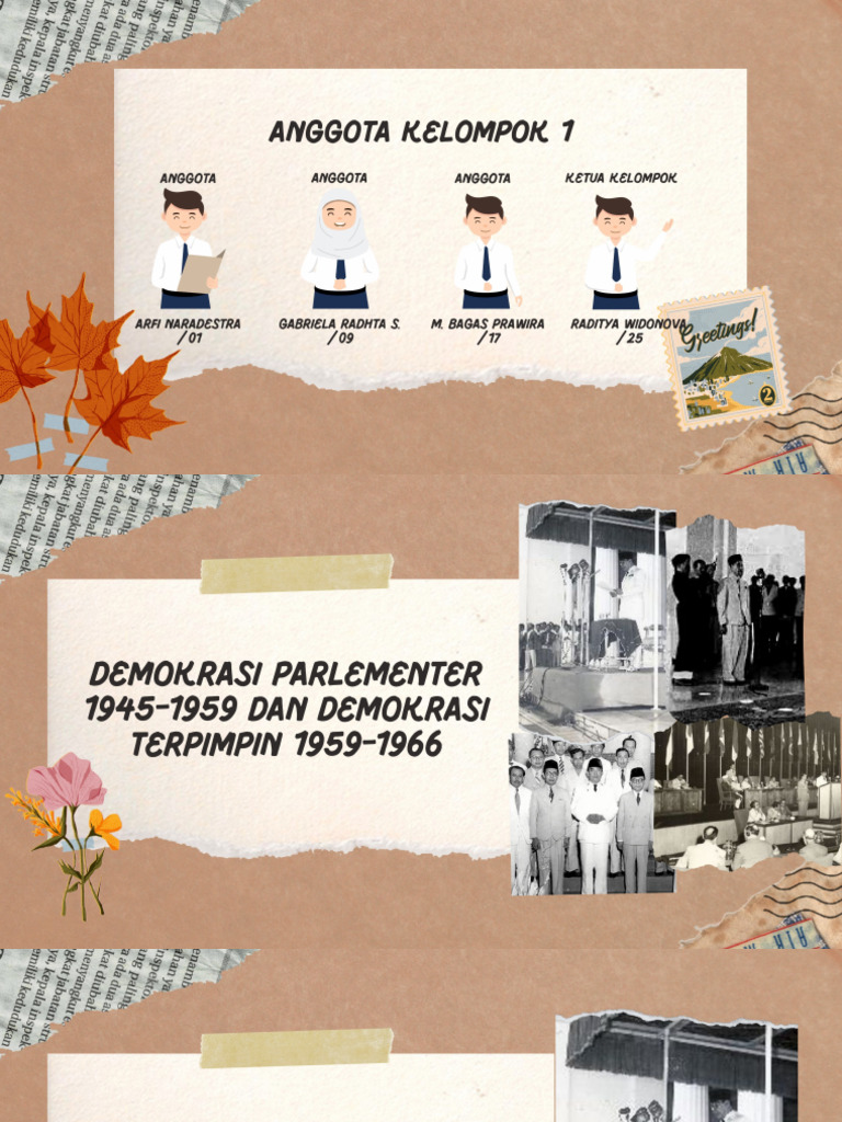 Brown Classic Scrapbook History Class Presentation | PDF