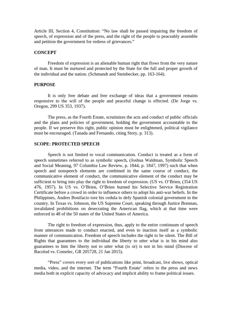 Article III Sec 4 | PDF