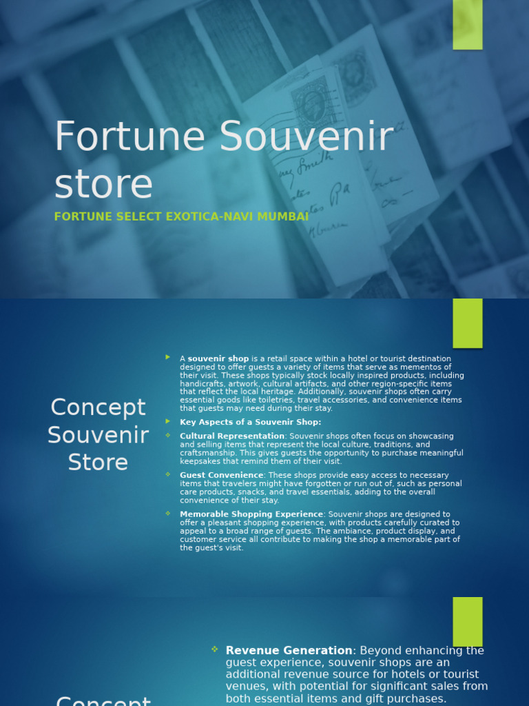 Fortune Souvenir Store | PDF