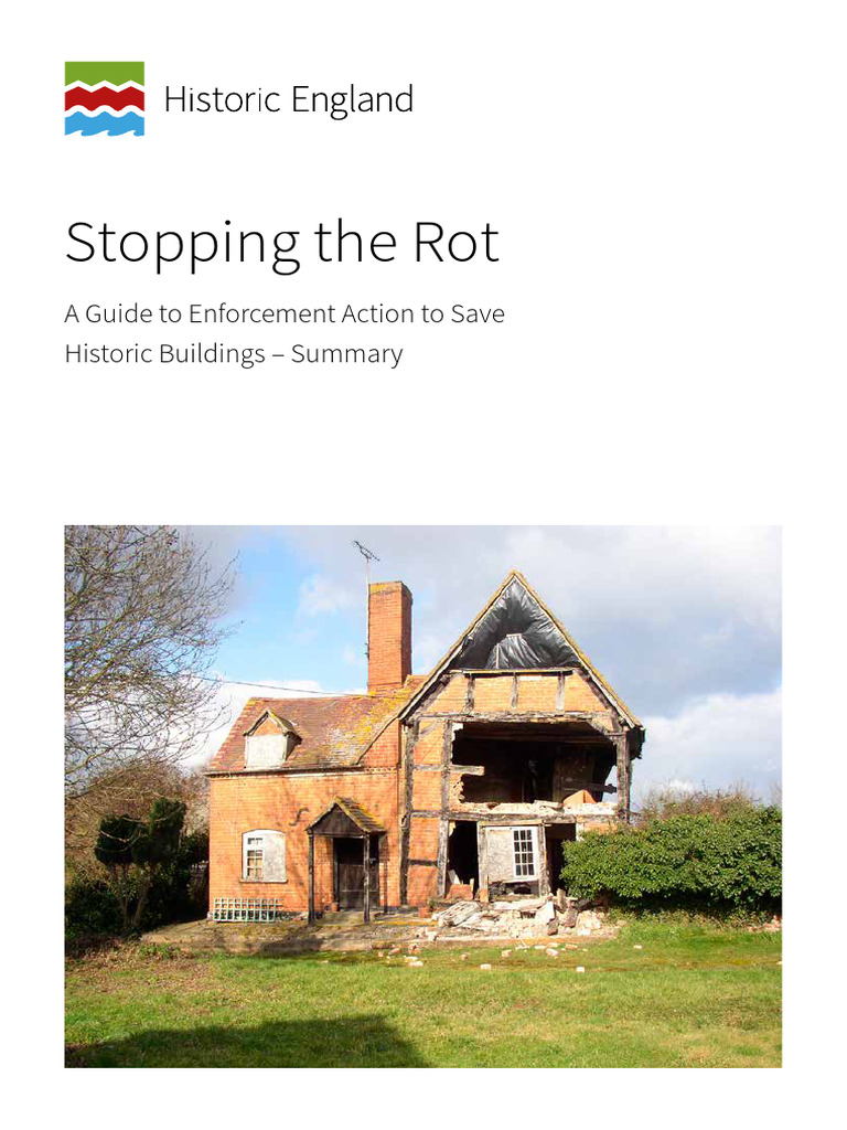 HEAG046a Stopping The Rot Summary | PDF | Eminent Domain | Law
