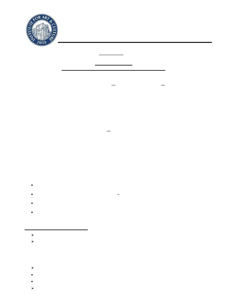 Final Project Handout Ammended | PDF | Drawing | Technical Drawing