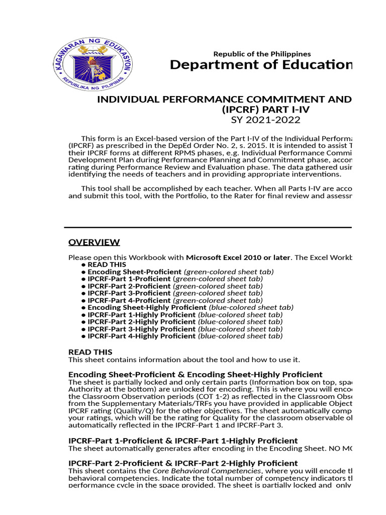 IPCRF_SY-2021-2022-COMPRESSED_v2 | PDF