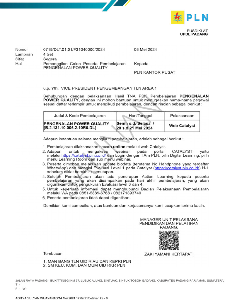 Pembelajaran PENGENALAN POWER QUALITY | PDF