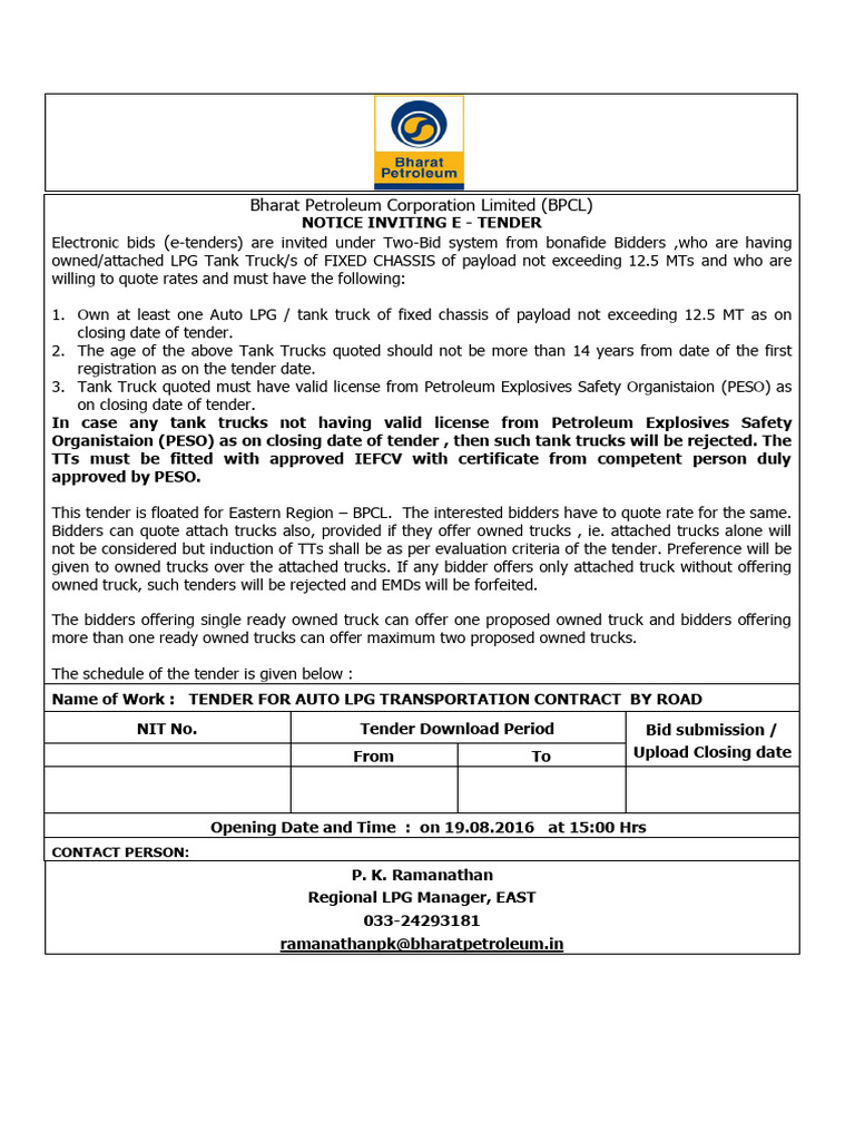 BPCL-auto LPG Er - 1 | PDF