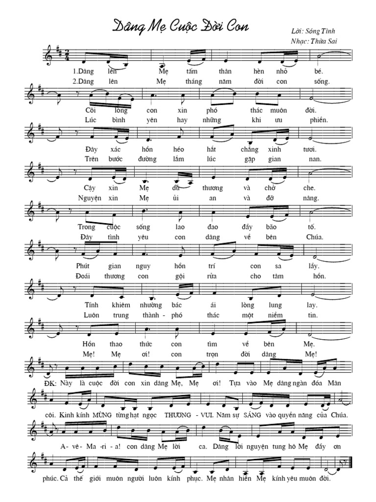 Dang Me Cuoc Doi Con | PDF