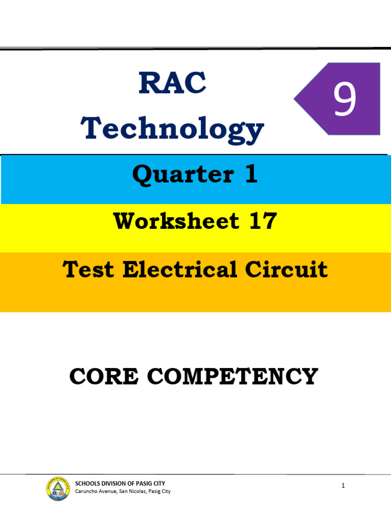 SPTVE-RAC Technology 9-Q1-DW17 | PDF