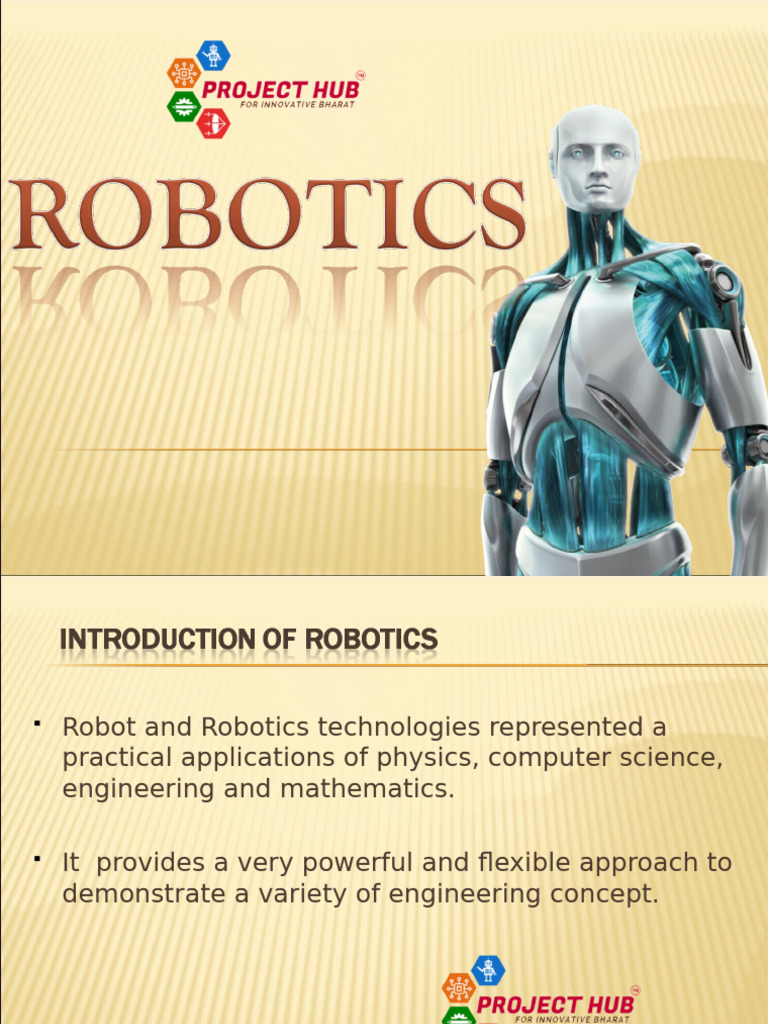 Introduction To Robotics PowerPoint Presentation On Robotics | PDF