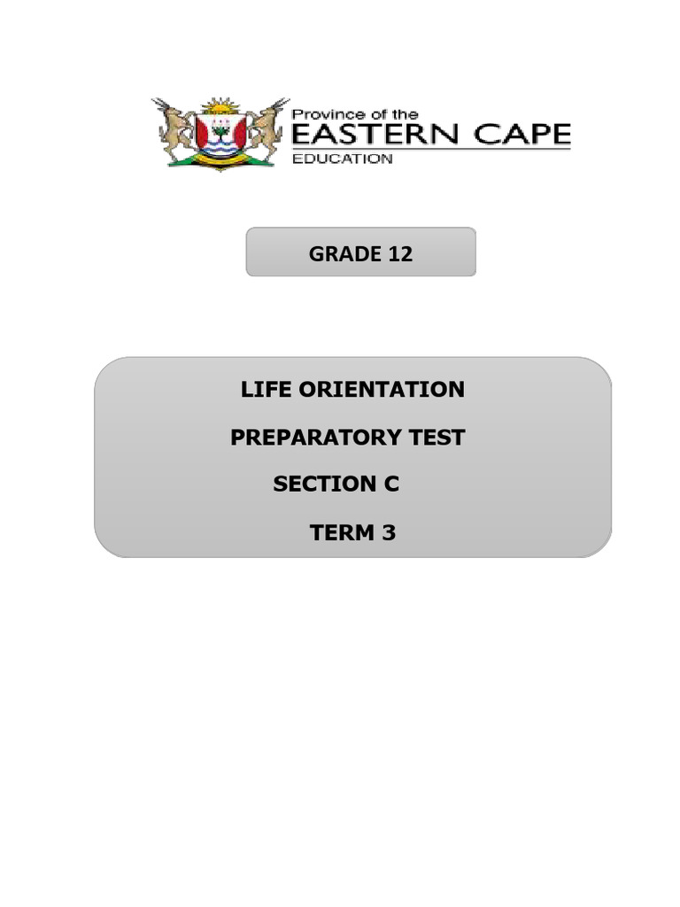 Grade 12 - Section C | PDF