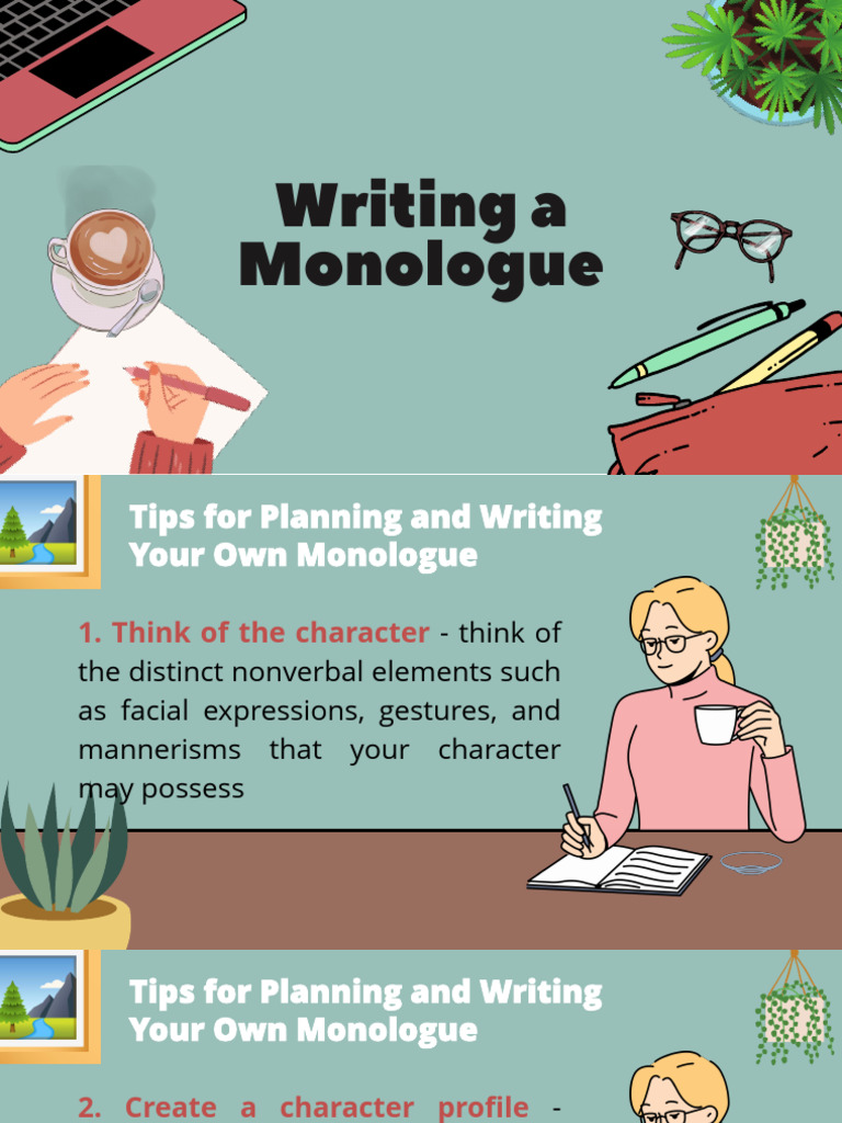 Writing Monologue | PDF | Language Arts & Discipline