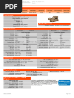 Trane Chiller Data Sheet CVHG | PDF | Building Engineering | Physical ...