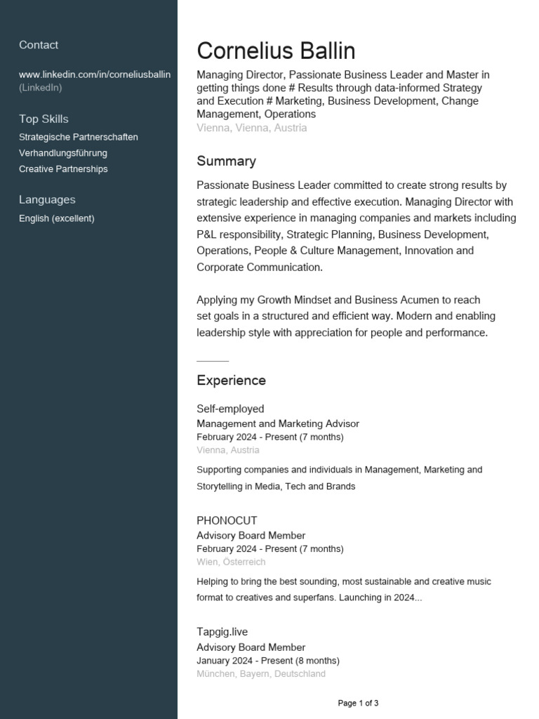 LInkedin | PDF