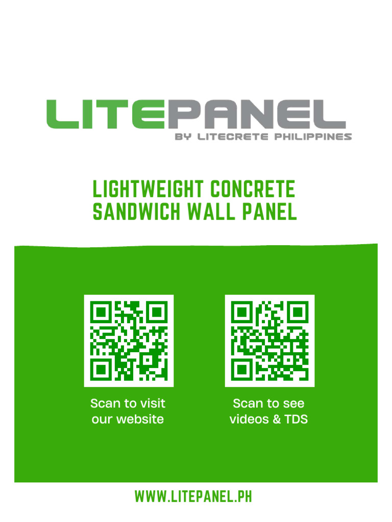LITEPANEL Brochure TDS Costing Compressed | PDF