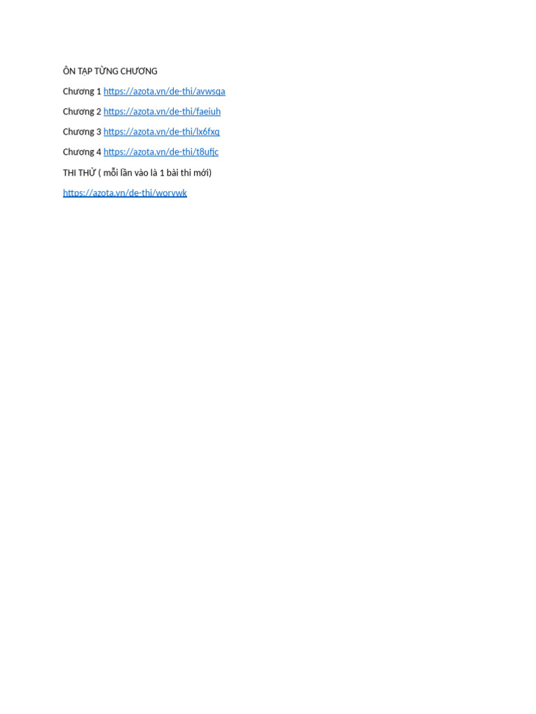 ôn tập HĐC 2 azota | PDF