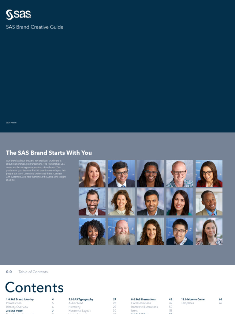 Sas Brand Creative Guide | PDF