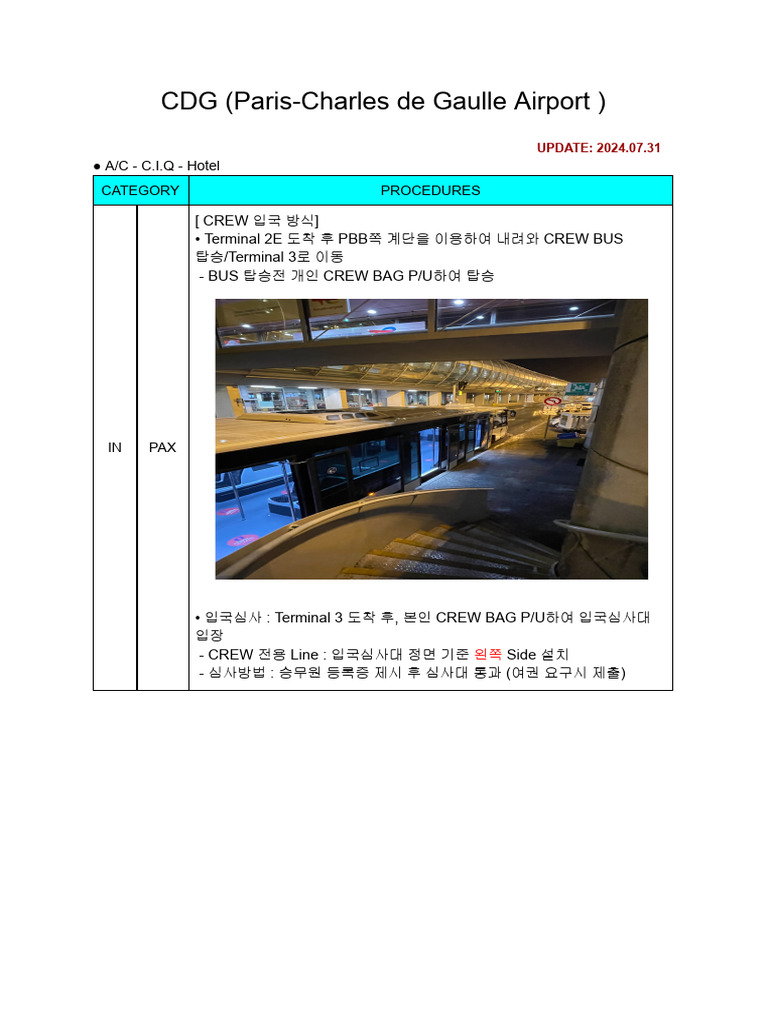 CDG (Paris-Charles de Gaulle Airport) | PDF