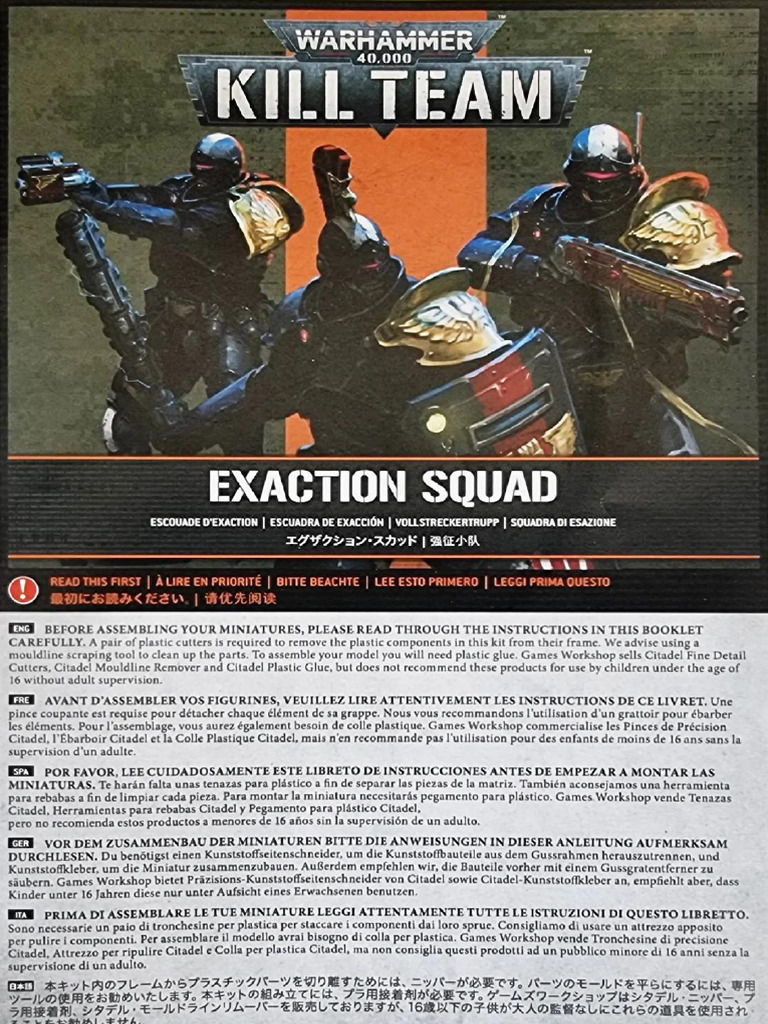 Kill Team Adeptus Arbites Exaction Squad HQ | PDF