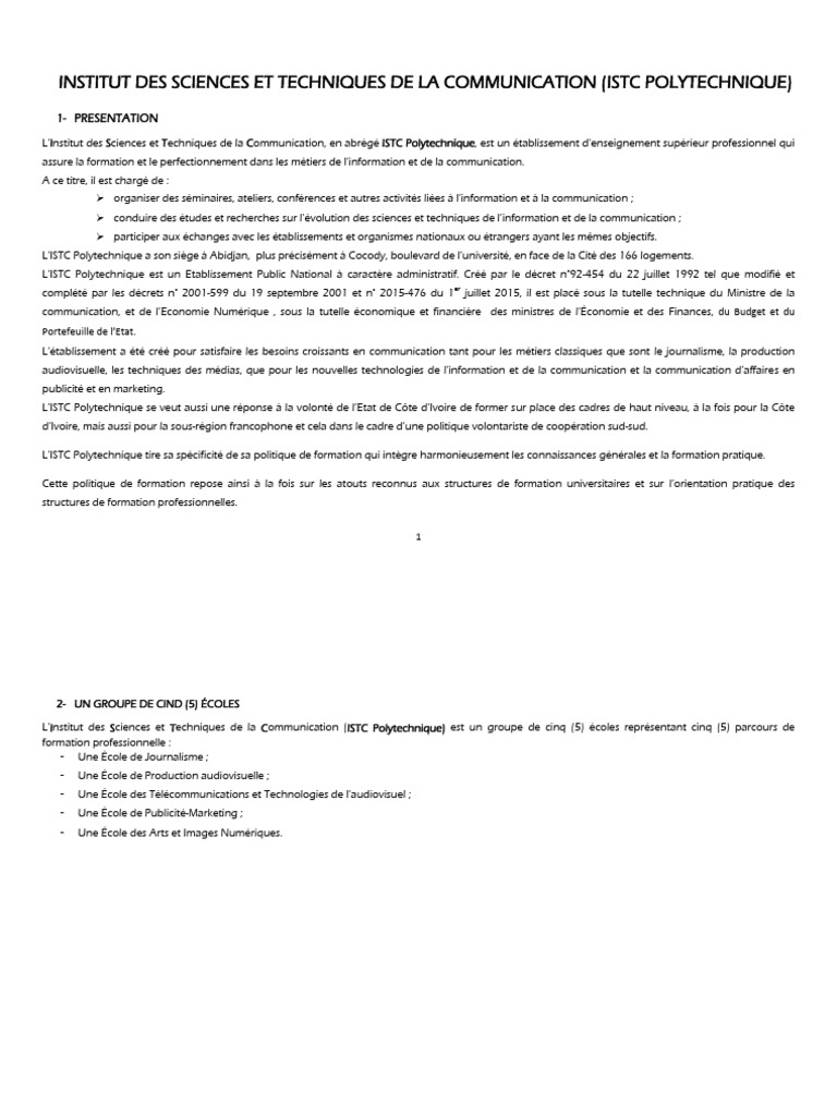 Information Concours 2024 | PDF