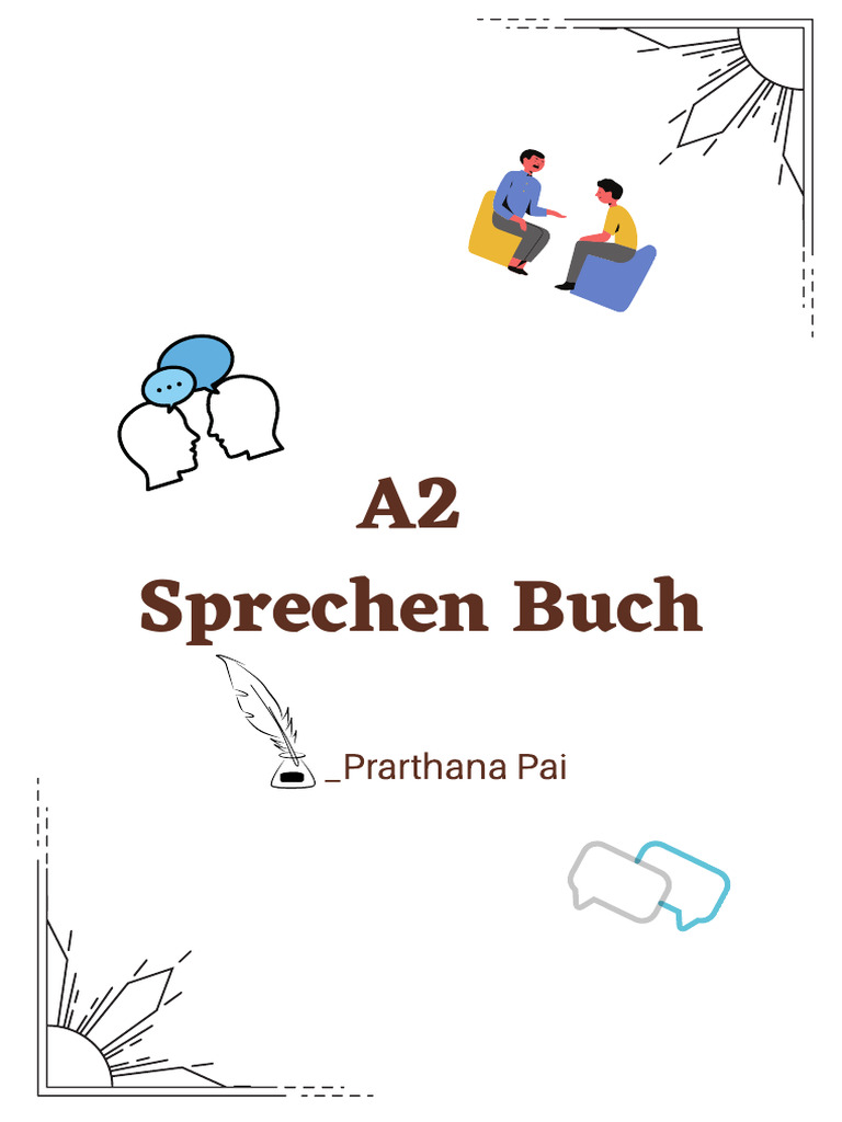 A2 Sprechen Buch | PDF