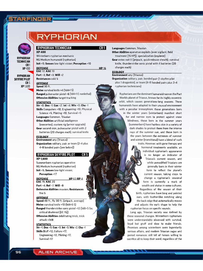 1 Ryphorian | PDF