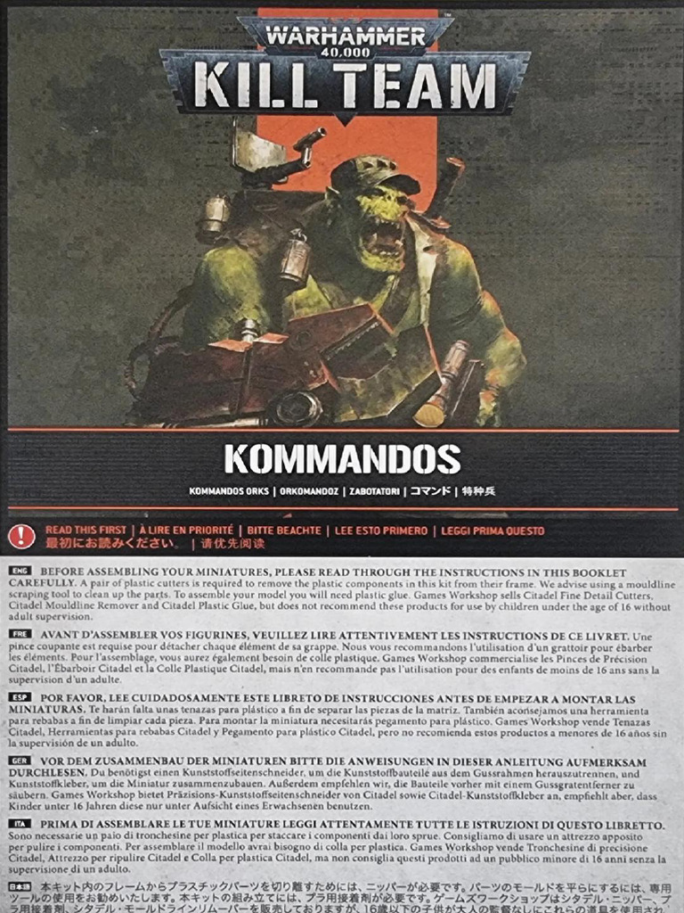 Kill Team Kommandos HQ | PDF