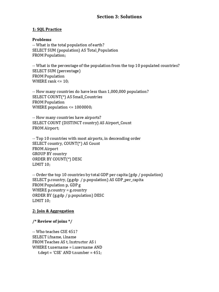 Sec3 Solutions | PDF