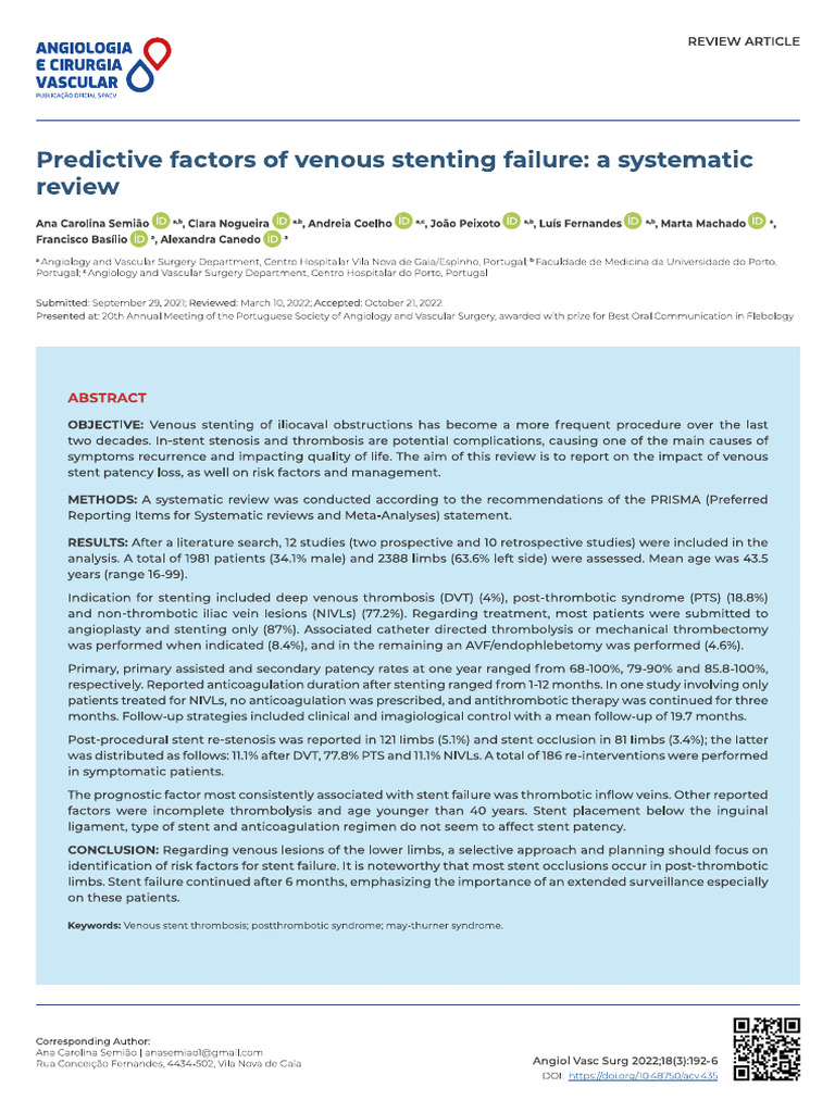 Predictive_factors_of_venous_stenting_failure_a_sy | PDF
