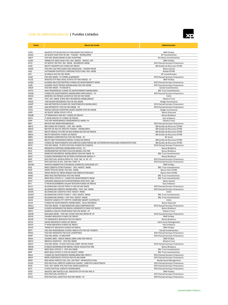 FundoatualizadoXP 0RY | PDF