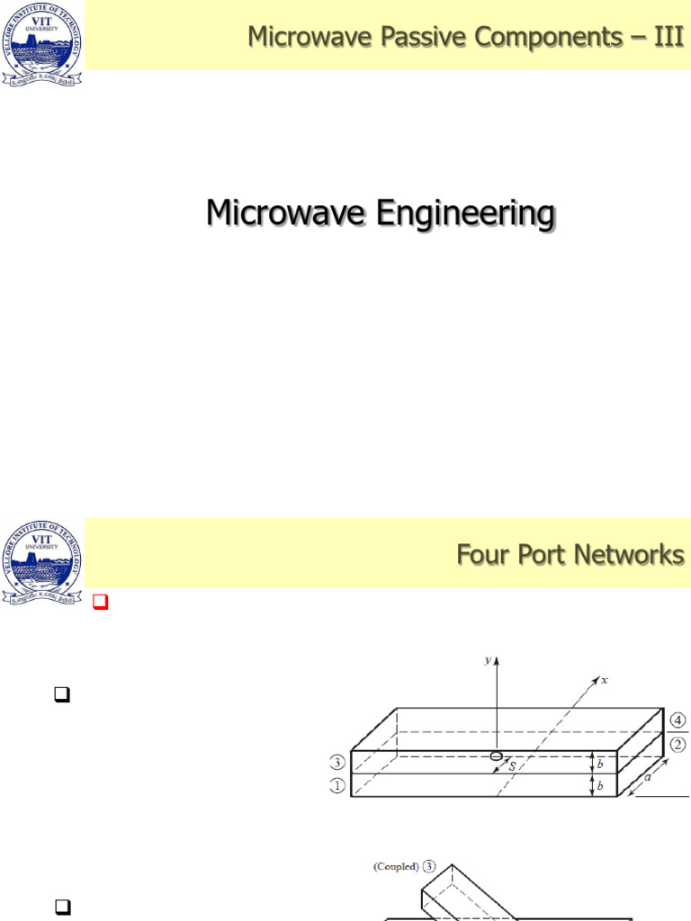 5-4-Port NWs - Magic Tee - Multi-Hole Directional Coupler-25-07-2024 | PDF