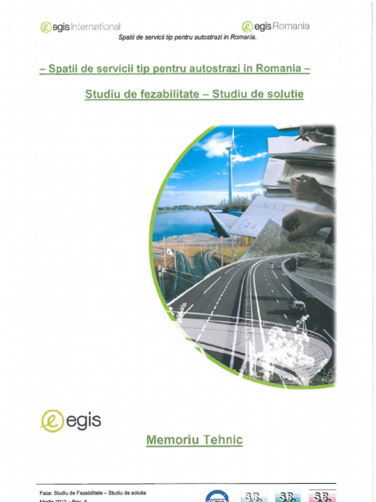 Studiu de Fezabilitate Parcari-Egis Pus in Licitatie A3 | PDF