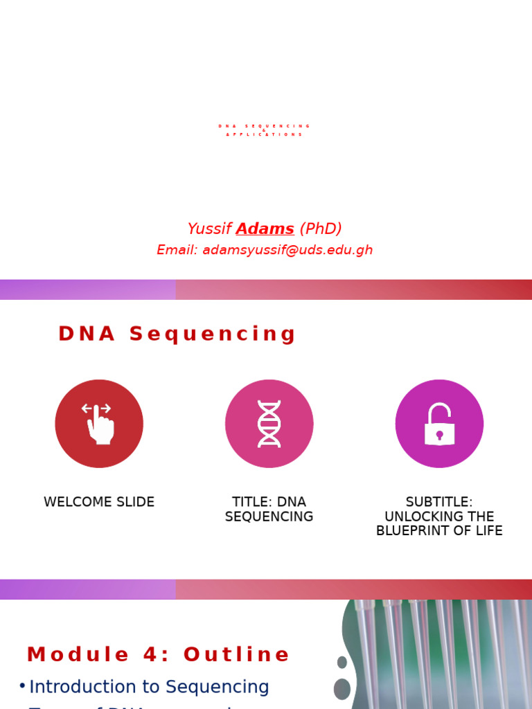 DNA Sequencing-1 | PDF