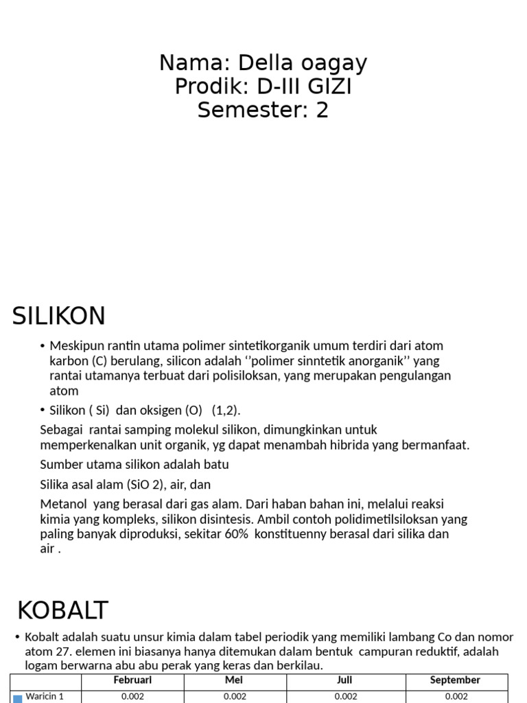 Mata Kulia Biokimia | PDF