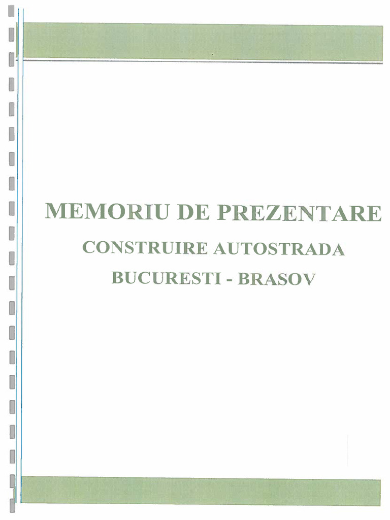 Memoriu de Prezentare 05 09 2016 A3 PDF | PDF