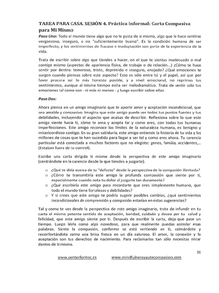 Carta Compasiva | PDF