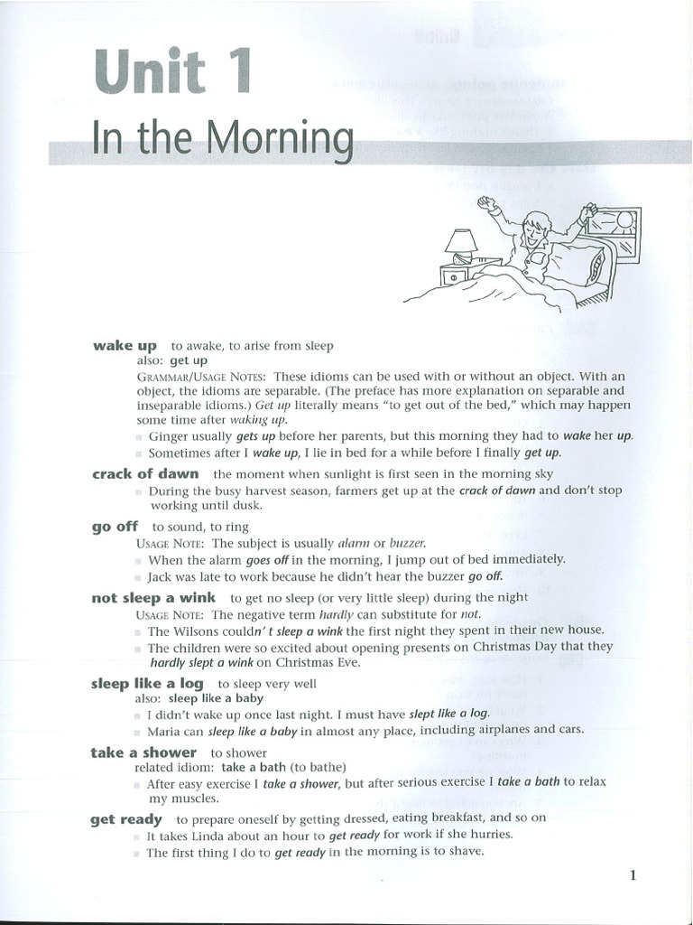 Everyday Idioms | PDF