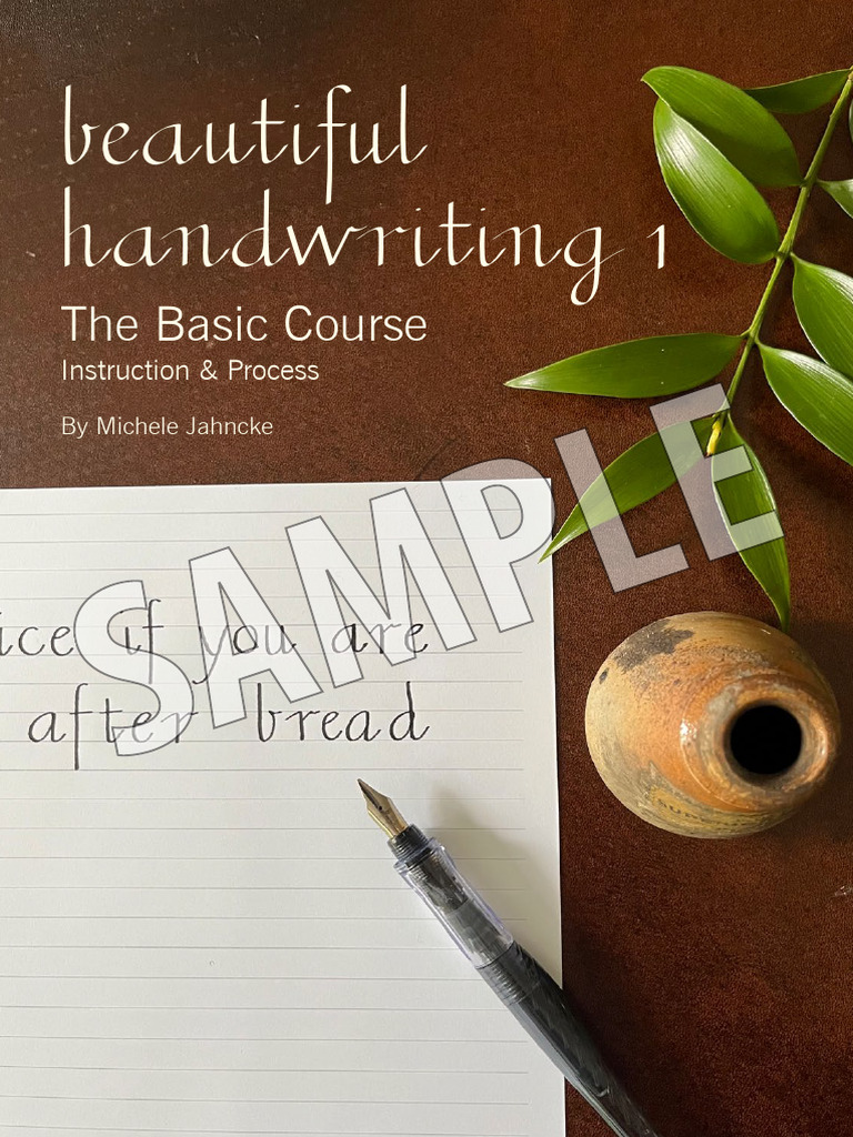 Beautiful Handwriting 1 Sample | PDF