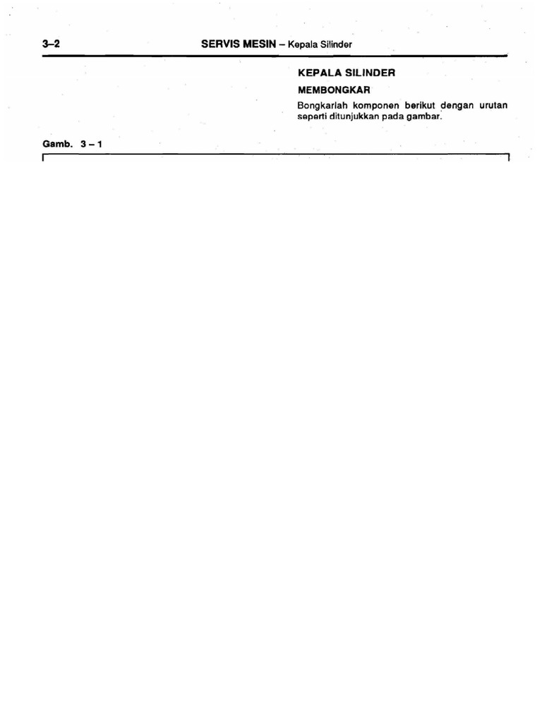 Print Gambar Bongkar Mesin K5 | PDF