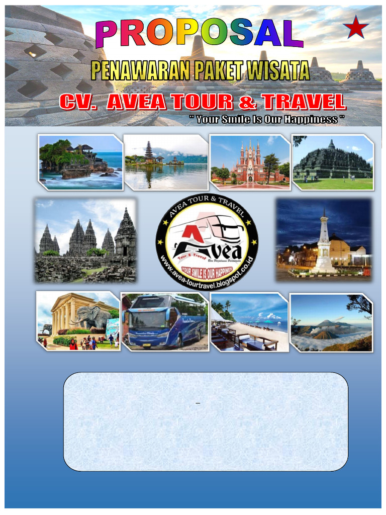 Proposal Avea Tour Stmik Surya Intan | PDF