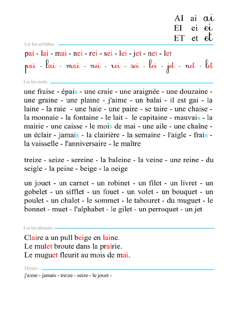 Lecture Ai Ei Et | PDF