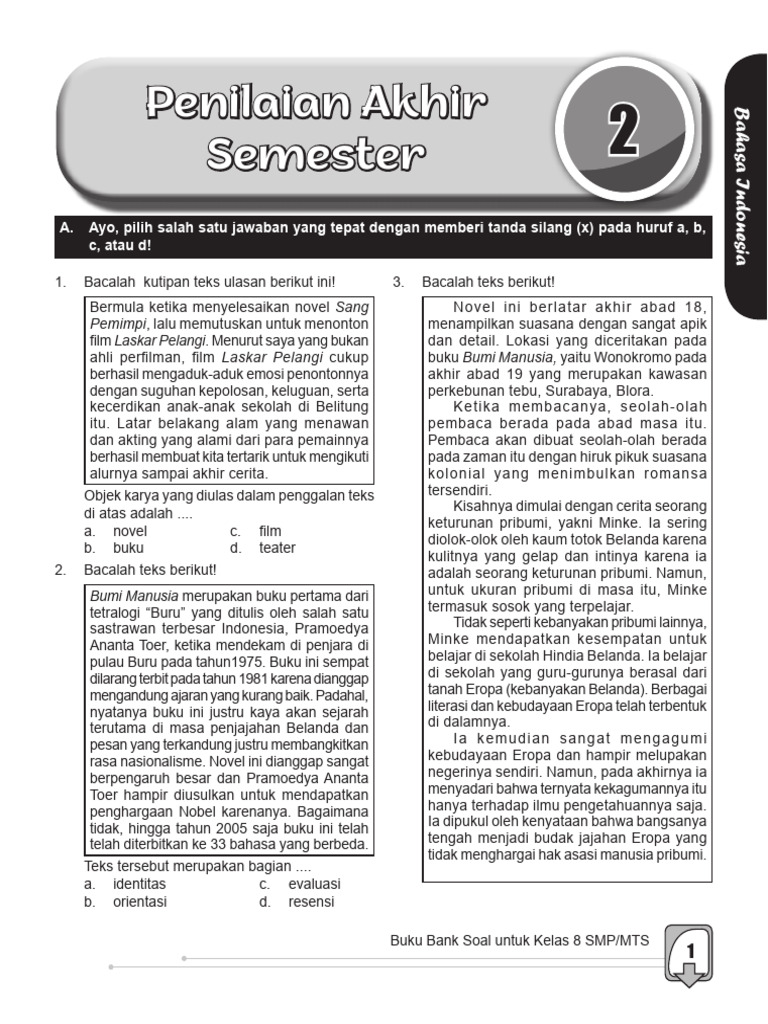 Bindo Akhir SMT 2 | PDF | General Fiction