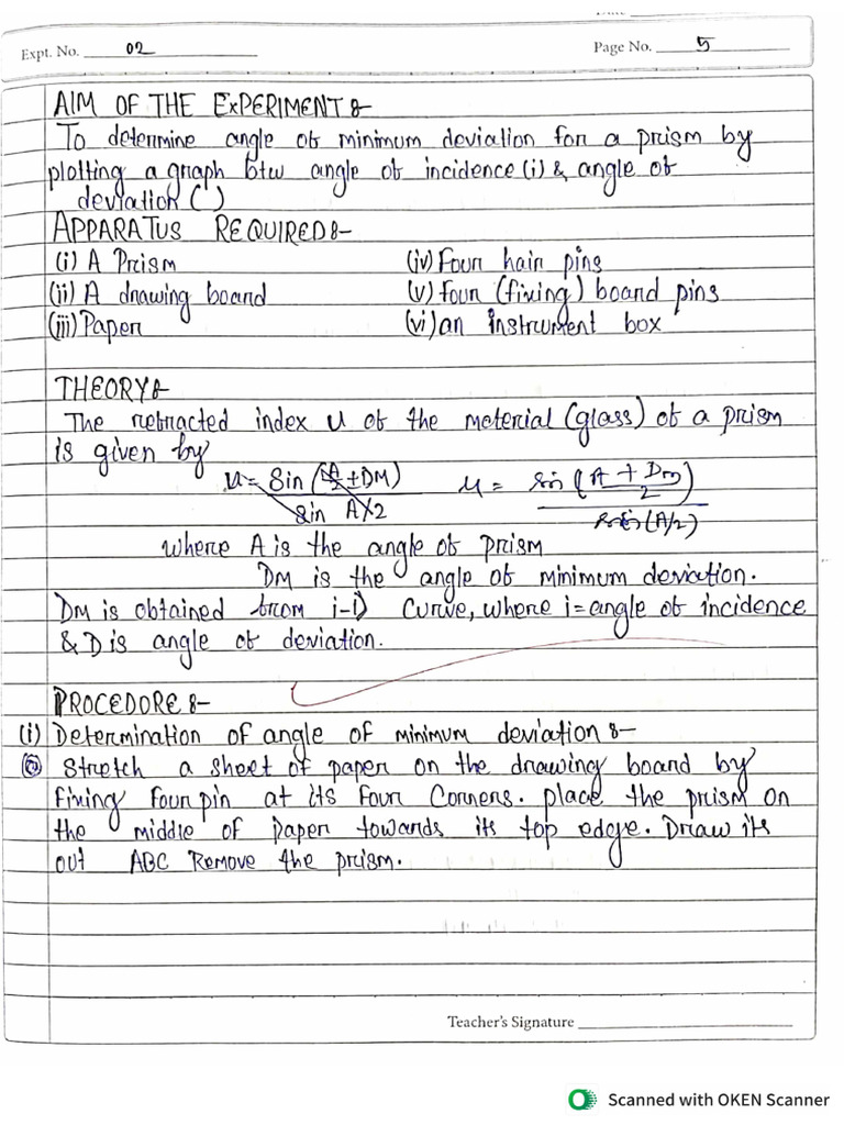 Physics Experiment - 2 | PDF