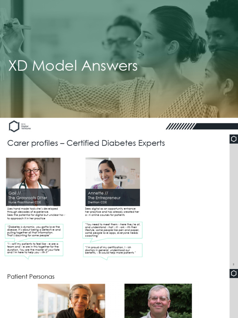 Experience Design Model Answer | PDF