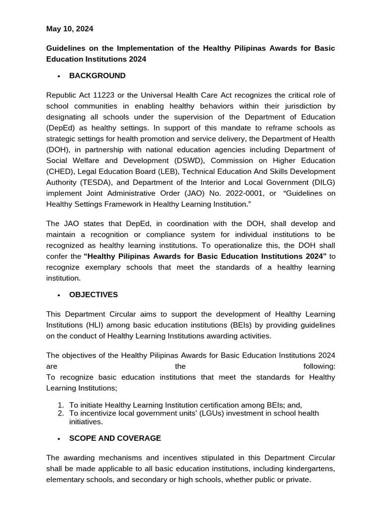 Implementation Guidelines | PDF