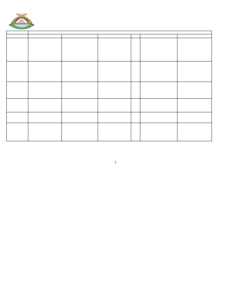 Department Of Sociology First Semester Timetable 2024 Pdf
