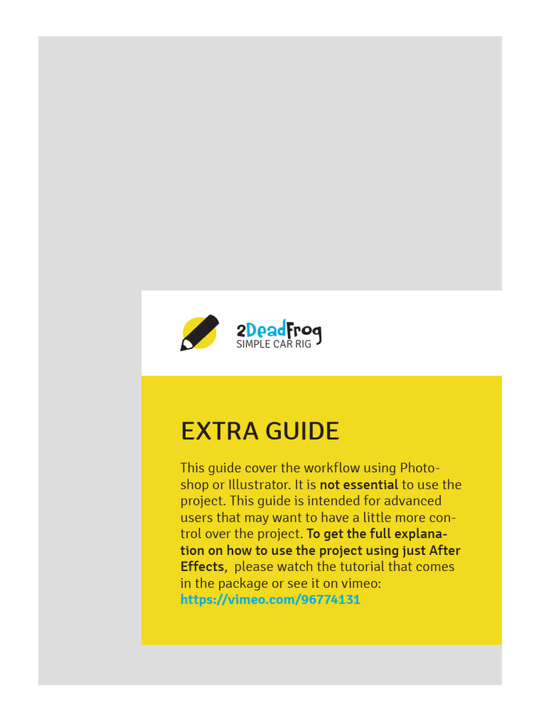 Extra Guide - Photoshop and Illustrator Workflow | PDF