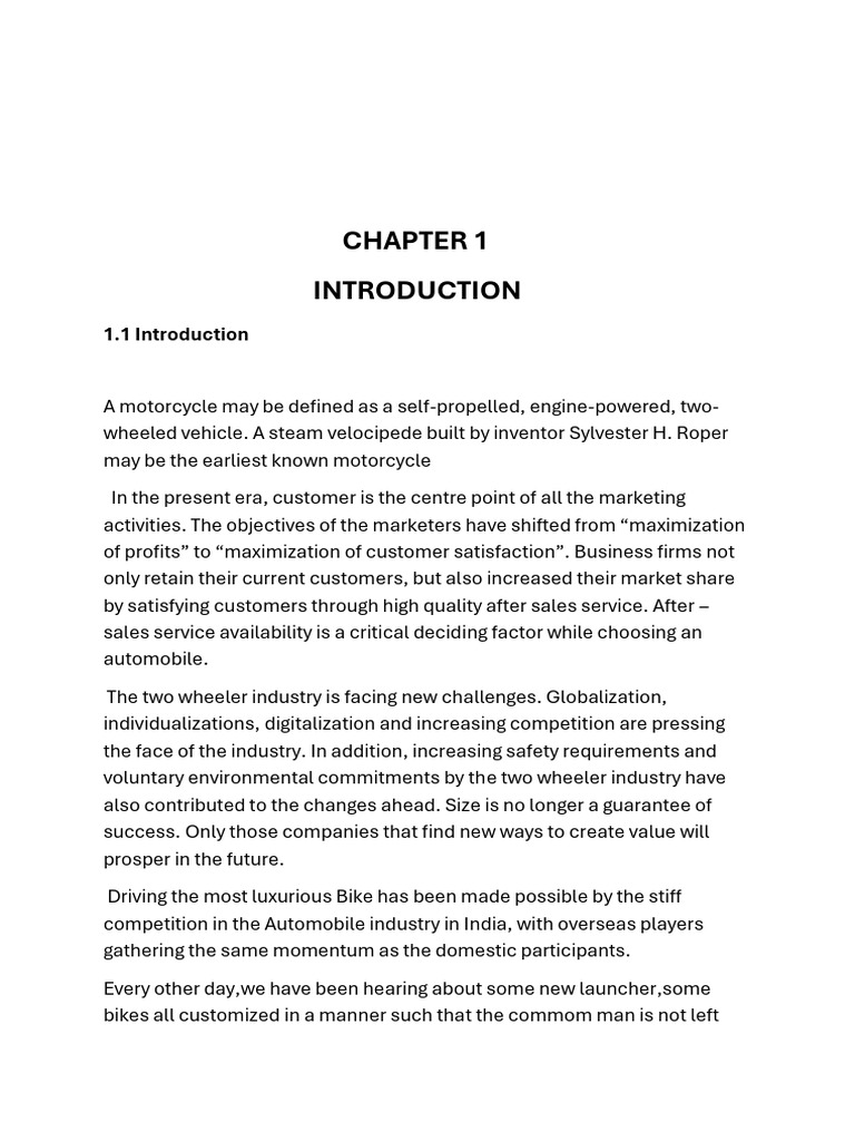 Chapter 1 Introductio | PDF