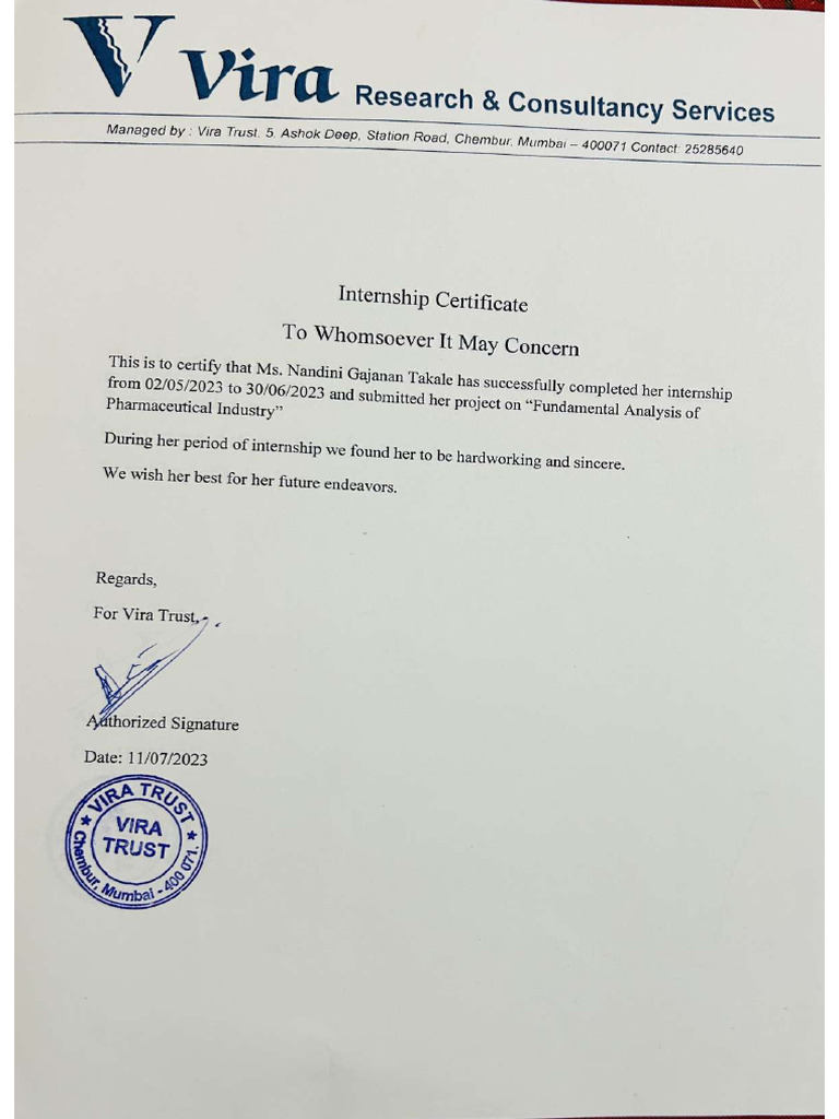 SIP Certificate | PDF