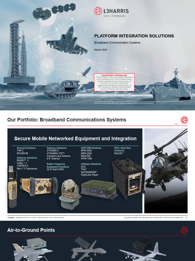 1) BCS Platform Integration Solutions | PDF