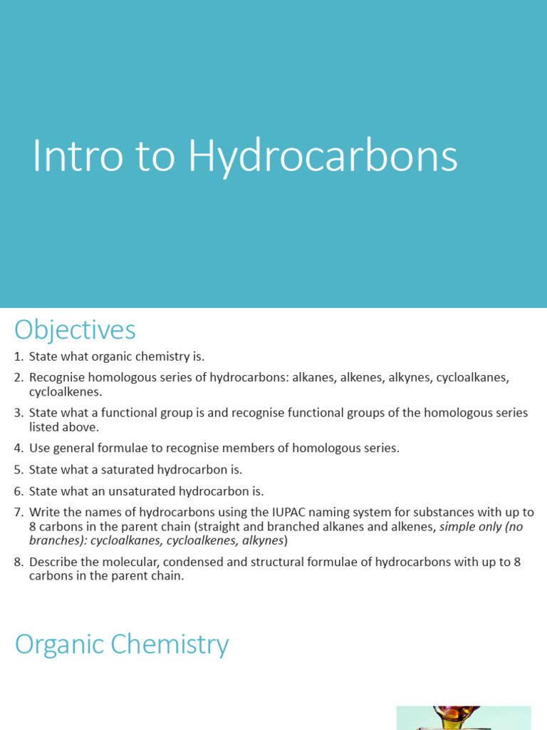 Naming Hydrocarbons | PDF
