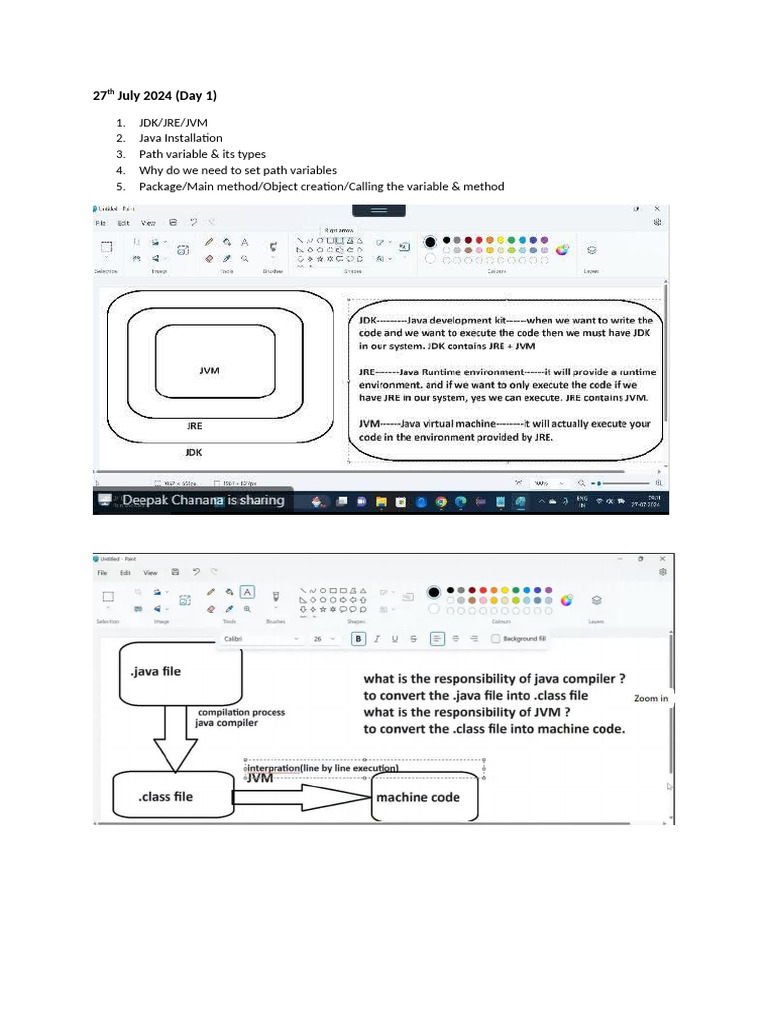 Screenshots Java July | PDF