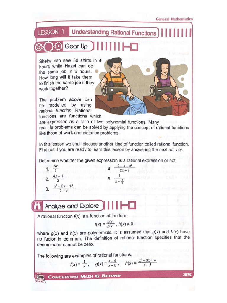 Chapter 2 Rational Functions | PDF
